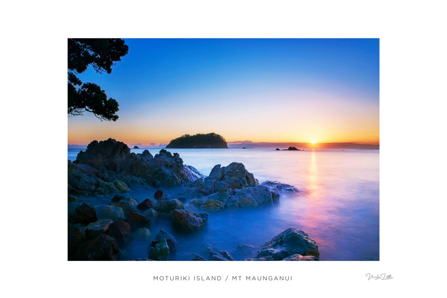 Moturiki Island Sunrise | Mike Little Photography
